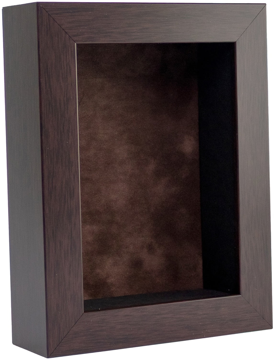 8x10 Shadow Box Frame In Brown With A 1 3/4" Usable Depth Includes ...