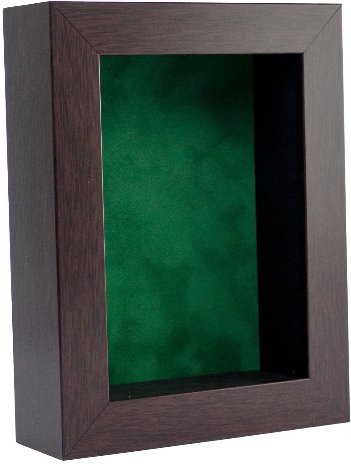 8x10 Shadow Box Frame In Brown With A 1 3/4" Usable Depth Includes ...