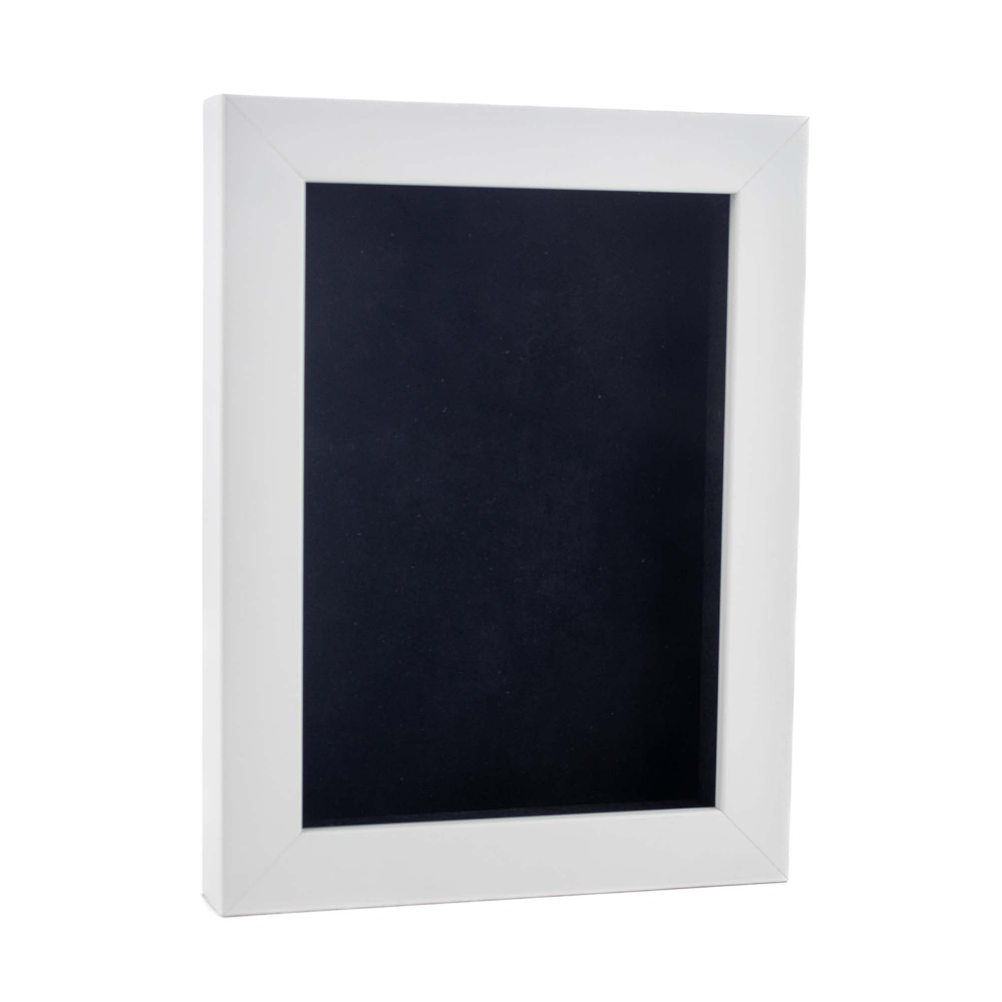 8x10 Shadow Box Frame White Wood | With a 3/4" Usable Display Depth ...