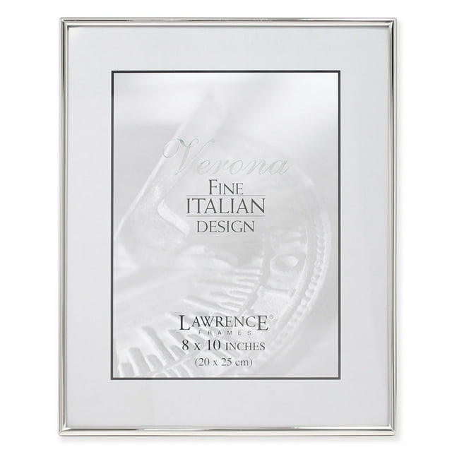 8x10 Simply Silver Metal Picture Frame - Walmart.com