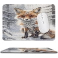 8x10 in Mouse Pad - Adorable Fox Design, Washable and Non-Slip, Great ...