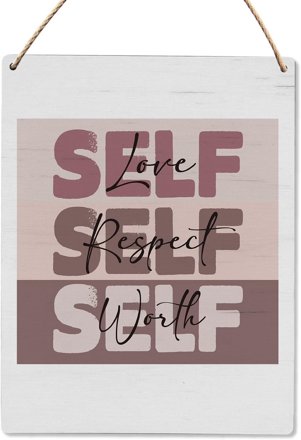 8x10 inch Motivational Wall Art Decor Self Love Self Respect Self Worth ...