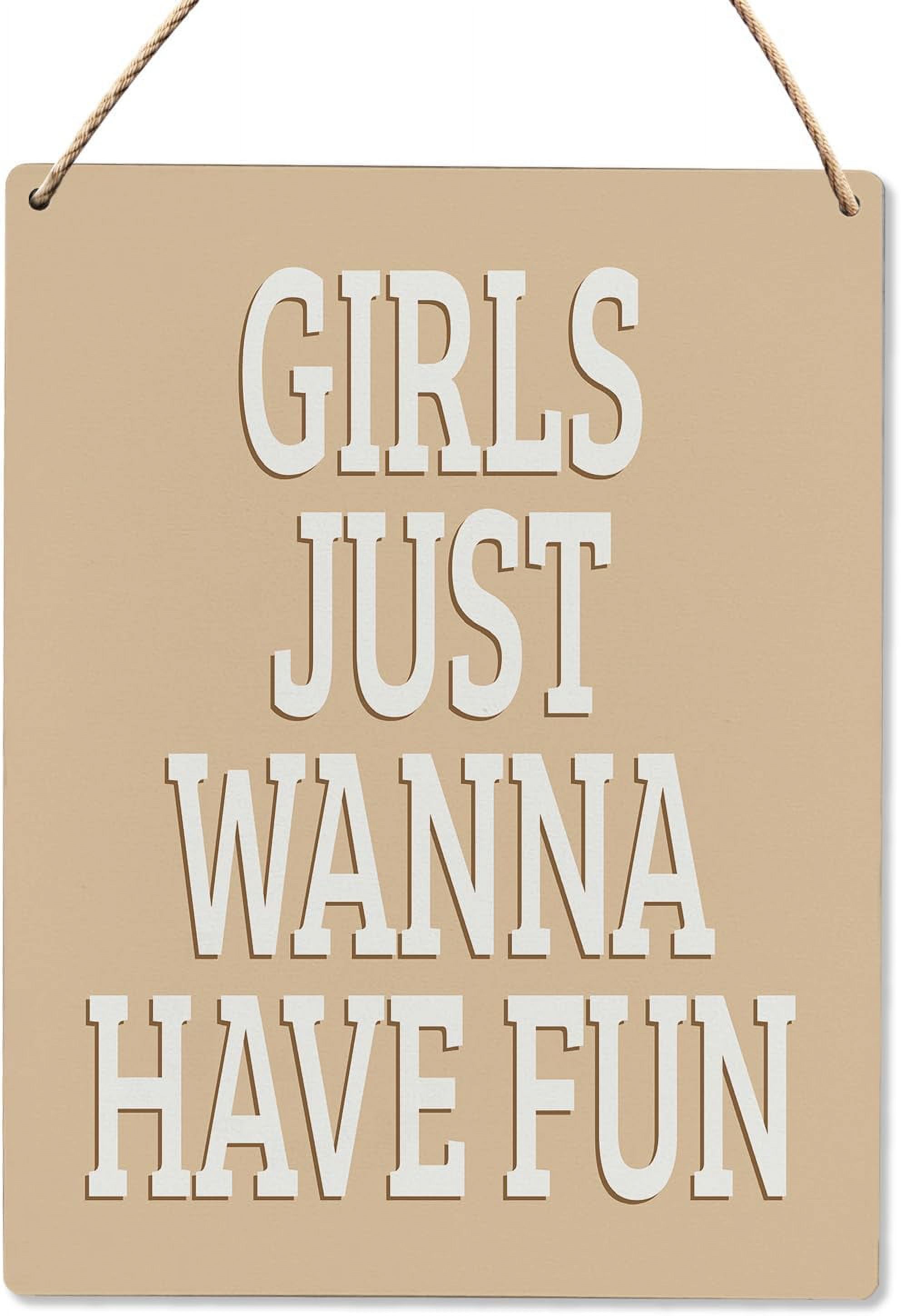 8x10 inch Western Cowgirl Room Decor,Girls Just Wanna Have Fun Wall ...