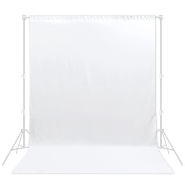 8x10ft White Backdrop for Photoshoot - Photography Muslin Curtain for ...
