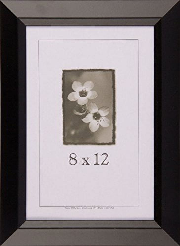8x12 Black Wood Frames - Black Series Narrow - Walmart.com