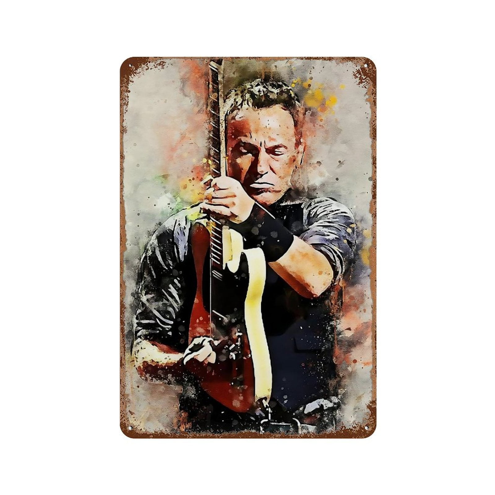 8x12 Inch Bruce Springsteen Music Poster Tin Metal Decorative Wall ...