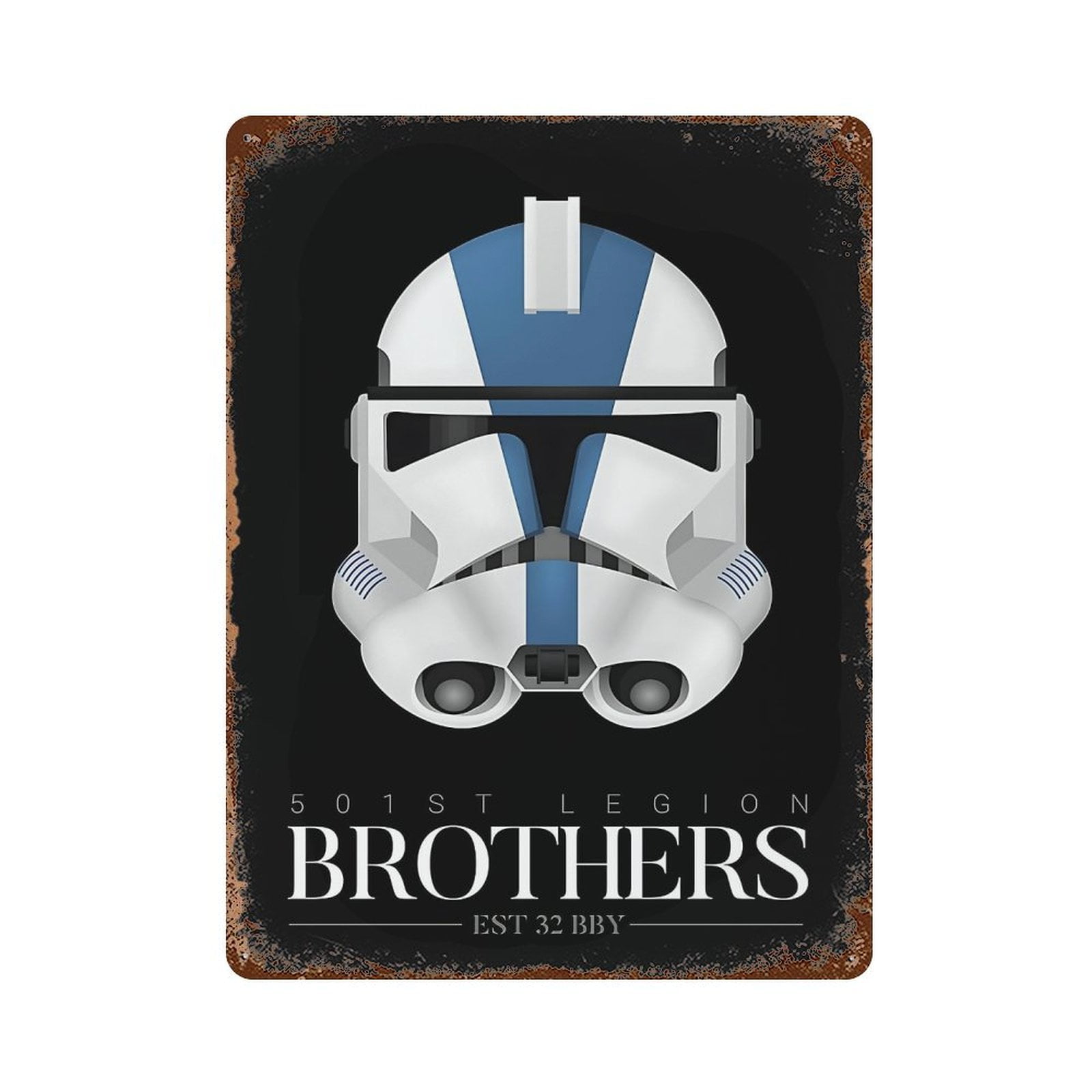 8x12 Inch Metal Sign - 501St Legion Clone Trooper - Brothers Tin Metal ...