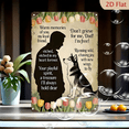 8x12 Inch Metal Tin Sign Memorial Tribute for Dog Dad, Warm Memories of ...