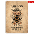 8x12 Inch Metal Wall Art Rectangular Vintage Farmhouse Tin Metal Sign ...