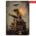 8x12 Inch Metal Wall Art, Vintage Retro Style Decorative Sign for Home ...