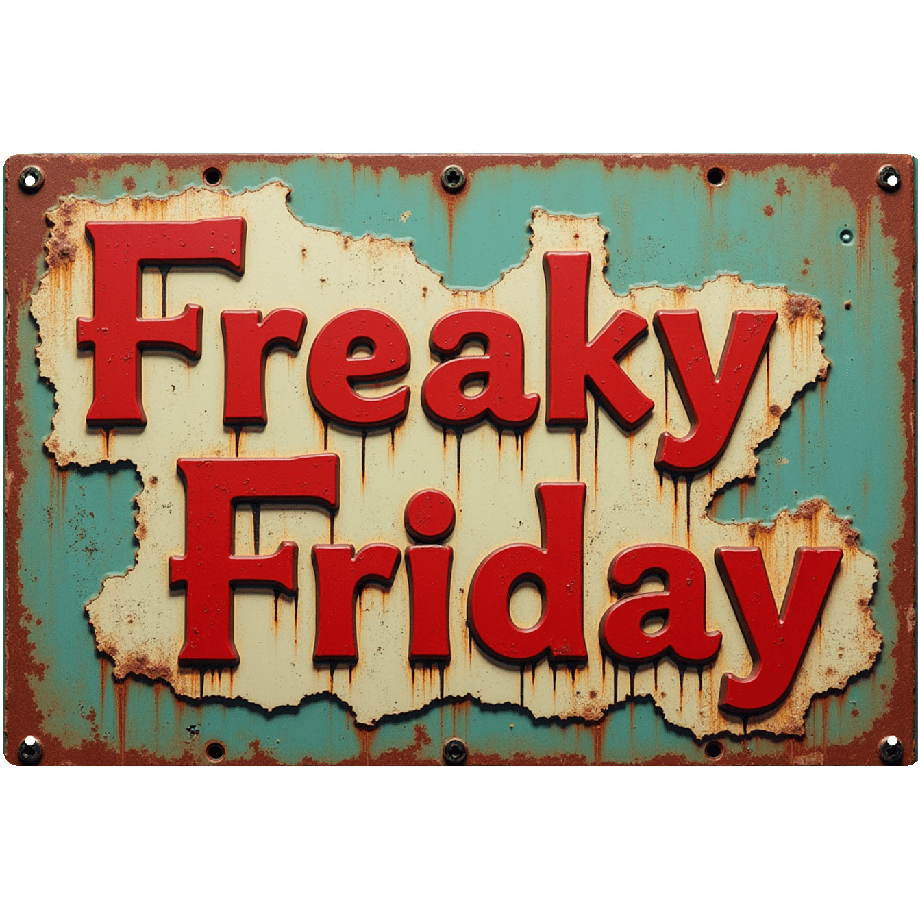 8x12 Inch Tin Sign - LADYBUG CROSSING Design, Perfect for Wall, Bar ...