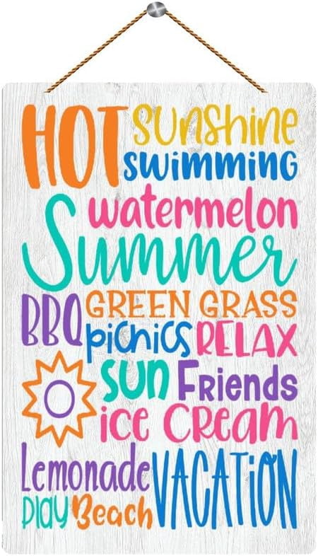 8x12 Inch Wood Sign Home Farmhouse Wall Hanging Decor Hot Sunshine ...