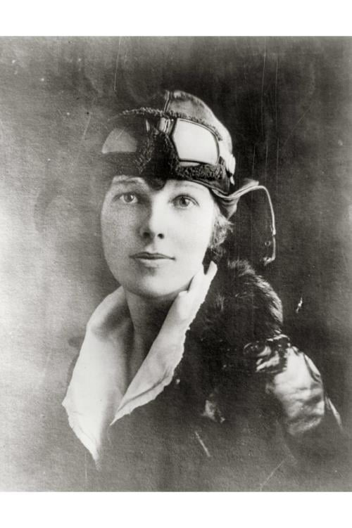 8x12 Photo: Amelia Earhart,1897-1937,in aviatrix uniform,American ...