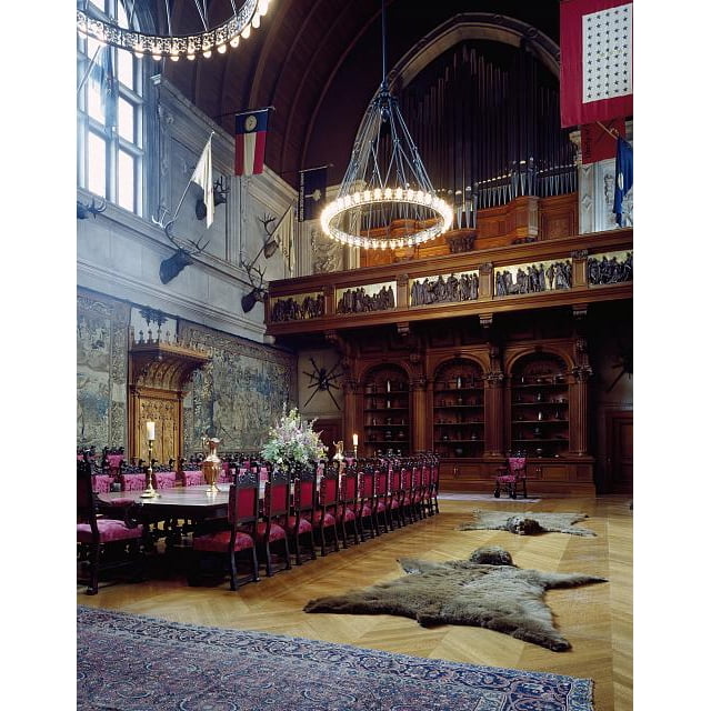8x12 Photo: Banquest Hall,Biltmore Estate,George Vanderbilt Mansion ...