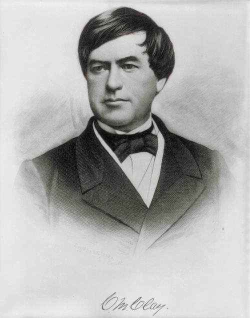8x12 Photo: Cassius Marcellus Clay,1810-1903,The Lion of White Hall ...