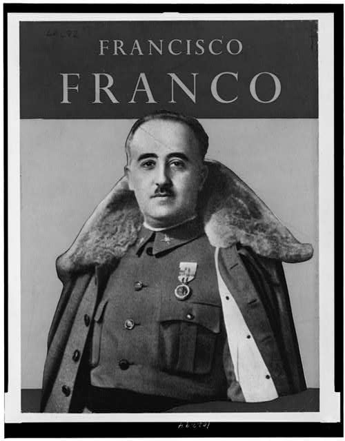 8x12 Photo-Francisco Franco,Spanish general,dictator,leader,Nationalist ...