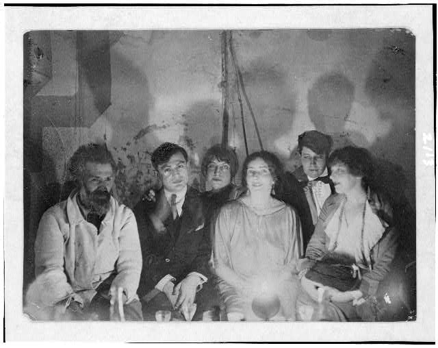 8x12 Photo-Group Portrait,Constantin Brancusi's Studio,Tristan Tzara ...