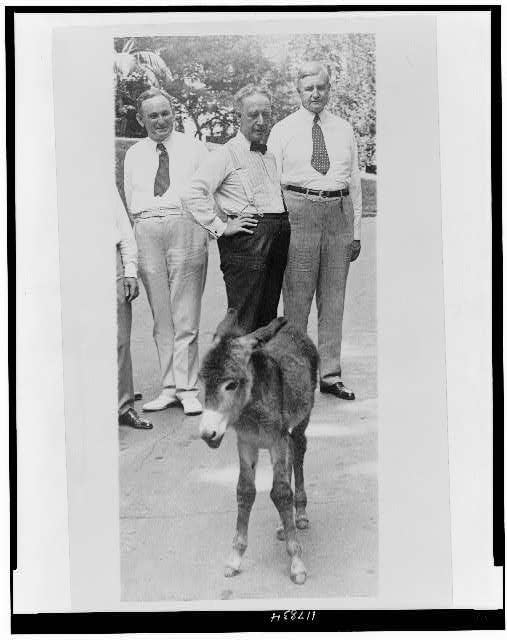 8x12 Photo: Joseph T. Robinson,Alfred E. Smith,Jesse H, Jones,Gift ...