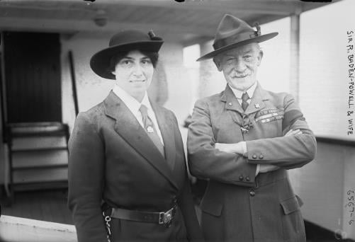 8x12 Photo: Lady Baden - Powell,Olave Baden-Powell,Robert Baden-Powell ...