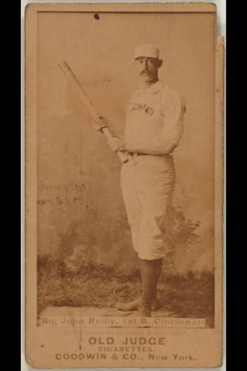 8x12 Photo: Long John Reilly,Cincinnati Red Stockings,baseball,1887 ...