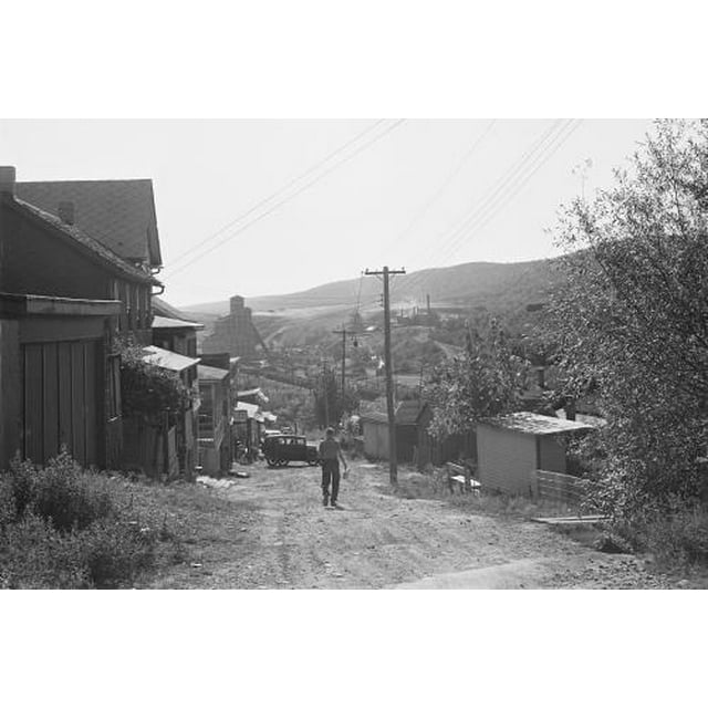 8x12 Photo: Mining Town,Lansford,Pennsylvania,PA,Carbon County,Farm ...