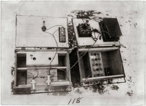 8x12 Photo: Photo of US Army Signal Corps portable radio communication ...