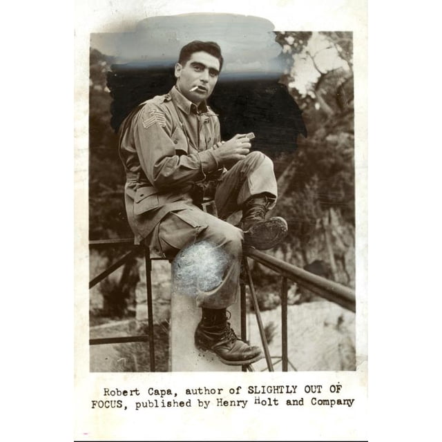 8x12 Photo-Robert Capa,1913-1954,Hungarian combat photographer ...