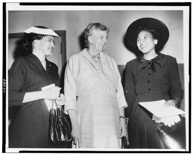 8x12 Photo-Rosa Parks,Eleanor Roosevelt,Foster,Autherine Lucy 1956 ...