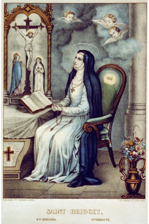 8x12 Photo: Saint Bridget: Sta Brigida/ Stephen Brigitte,1856-1907 ...