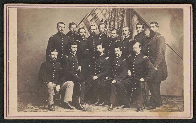 8x12 Photo: Soldiers of the 44th New York Infantry Regiment,Albany, New ...