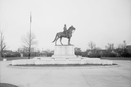 8x12 Photo: Statue,Nathan Bedford Forrest,sculptures,memorials,Park ...