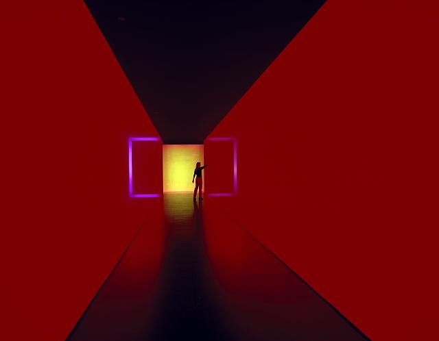 8x12 Photo-The Light Inside,James Turrell,Museum of Fine Arts,Houston ...