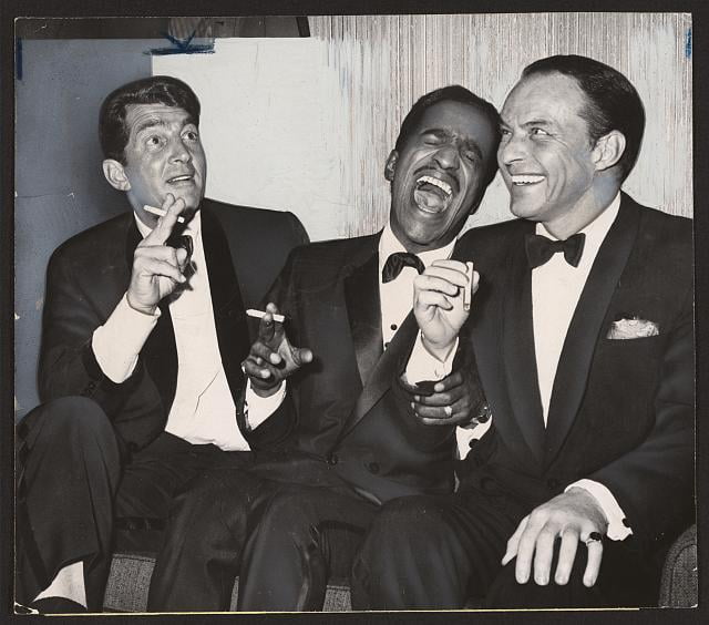 8x12 Photo-Tremendous trio,Dean Martin,Sammy Davis Jr,Frank Sinatra ...