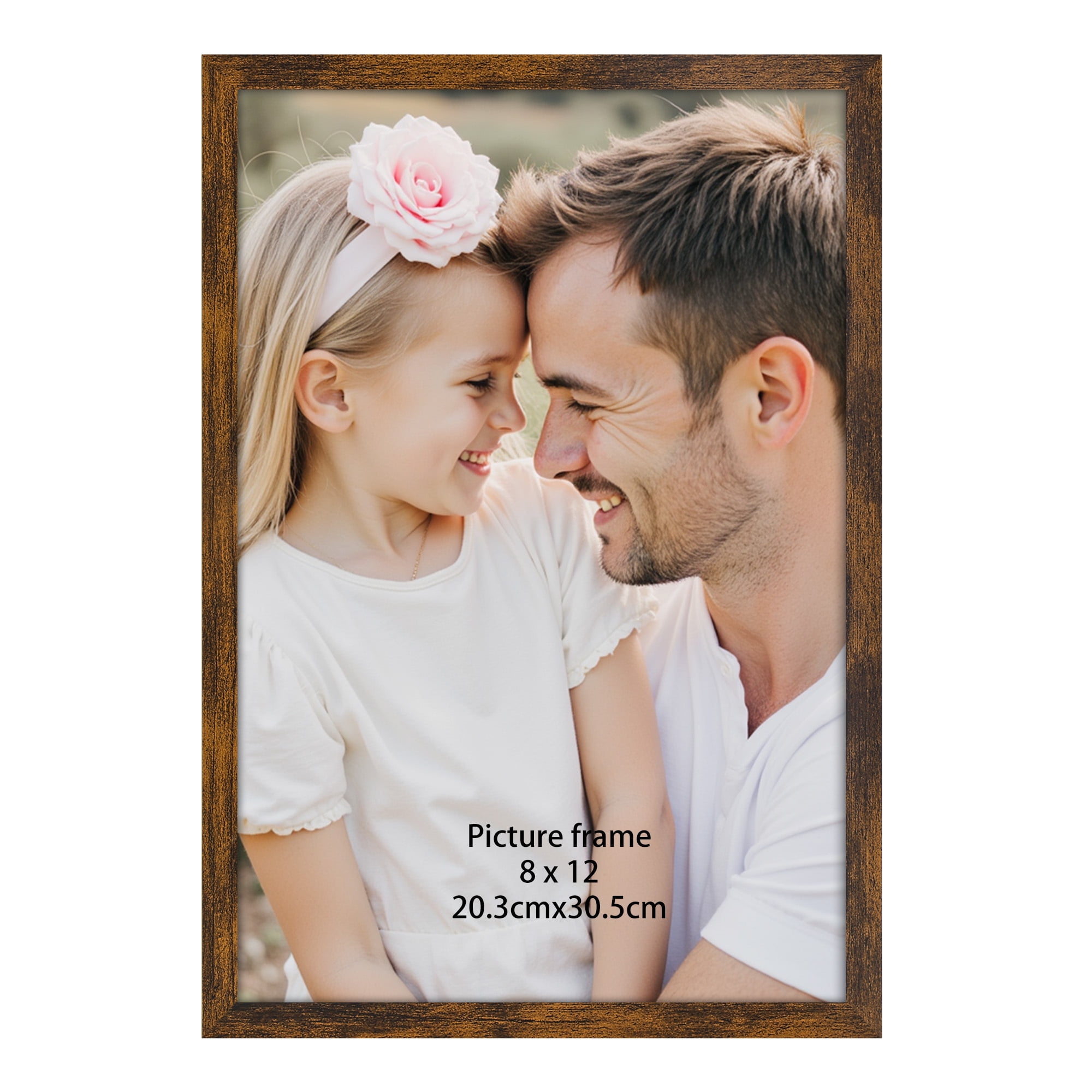 8x12 Picture Frame（1 Pack）, Classic Photo Frames 8x12 for Tabletop or ...