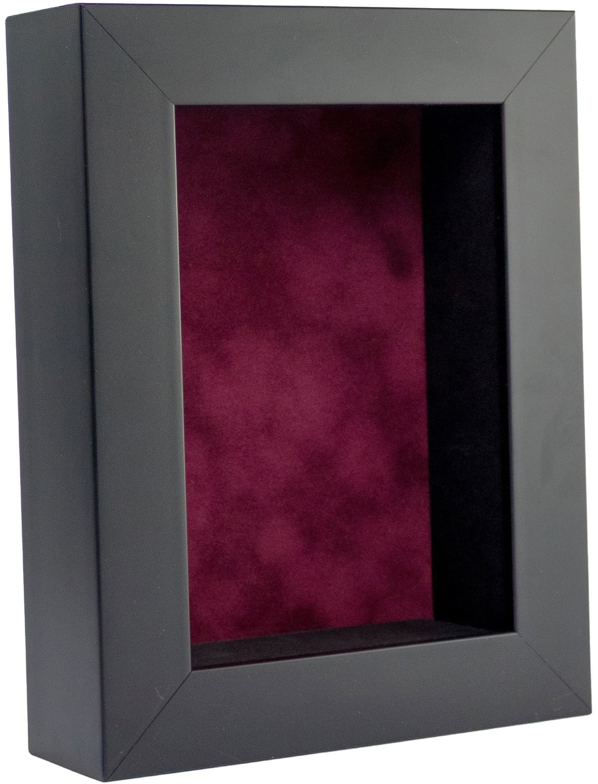 8x12 Shadow Box Frame In Black With A 1 3/4" Usable Depth Includes ...