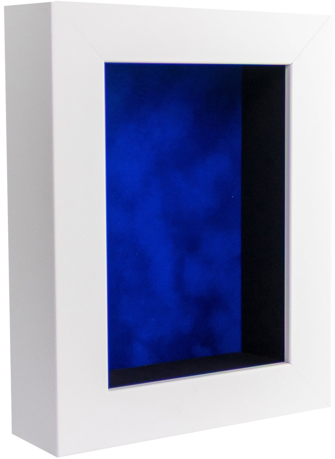 8x12 Shadow Box Frame In White With A 1 3/4" Usable Depth Includes ...