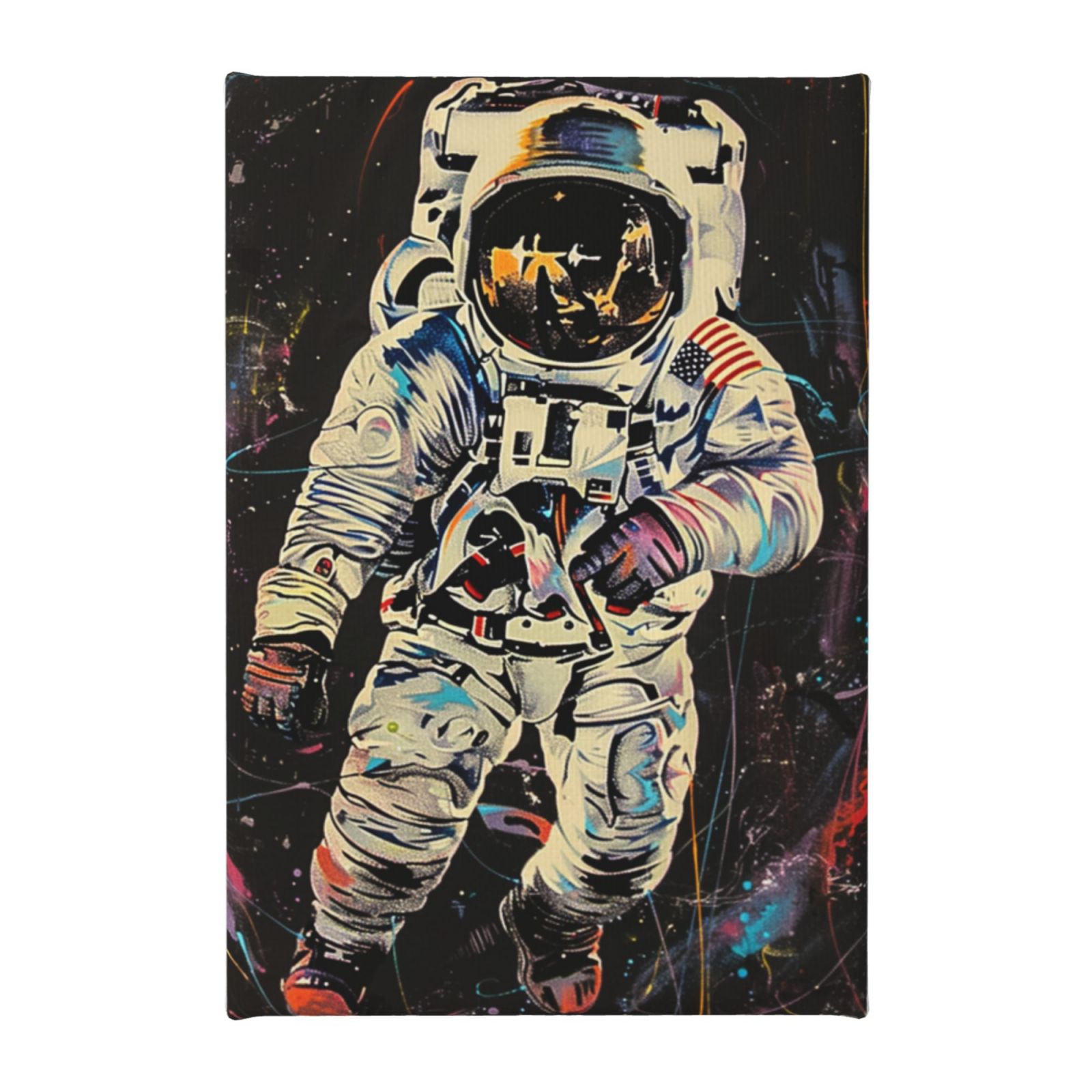 8x12 inch Graffiti Astronaut Canvas Hanging Picture,Club,Man Cave,Study ...
