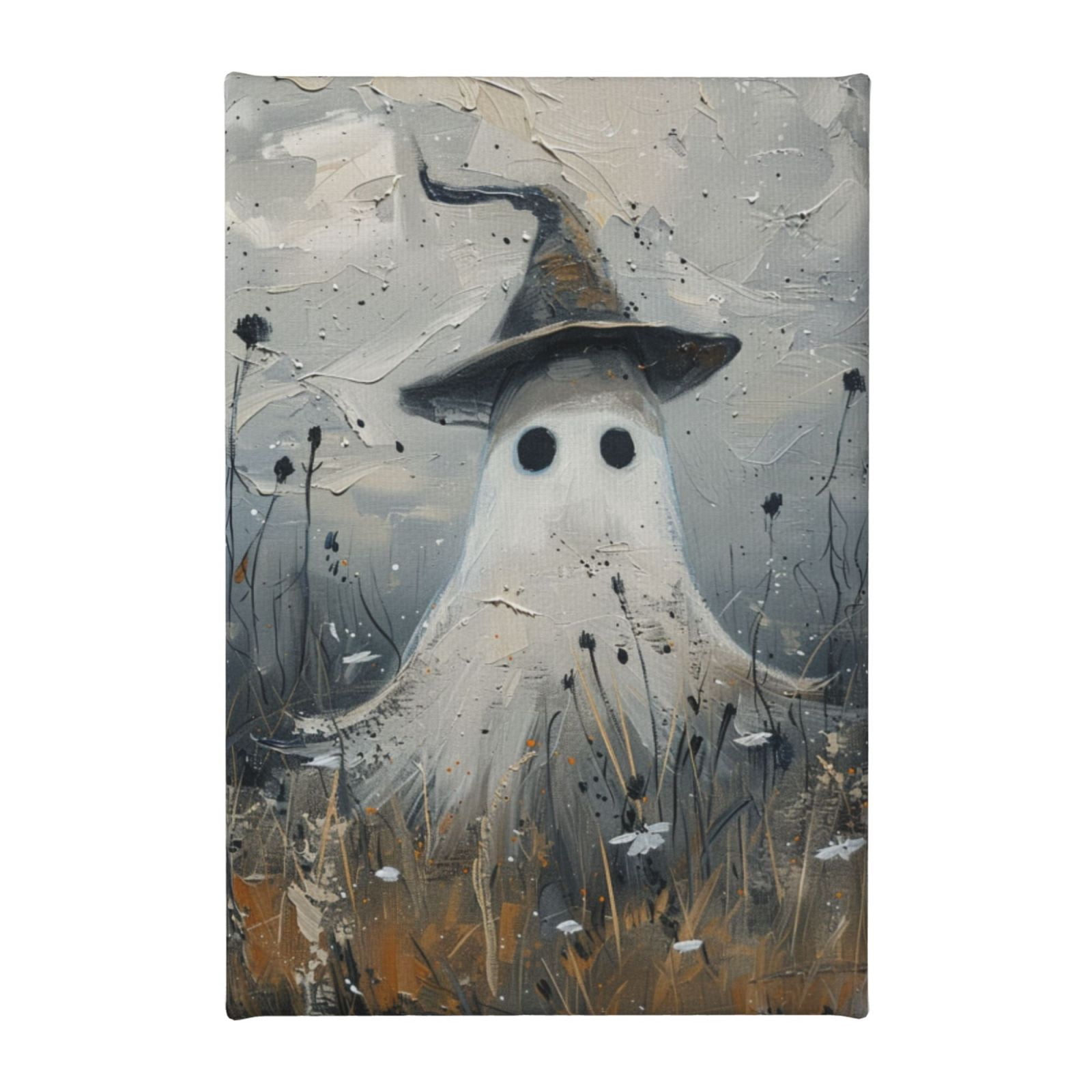 8x12 inch Oil Paintings On Canvas The Apparition Wearing A Hat,Man Cave ...