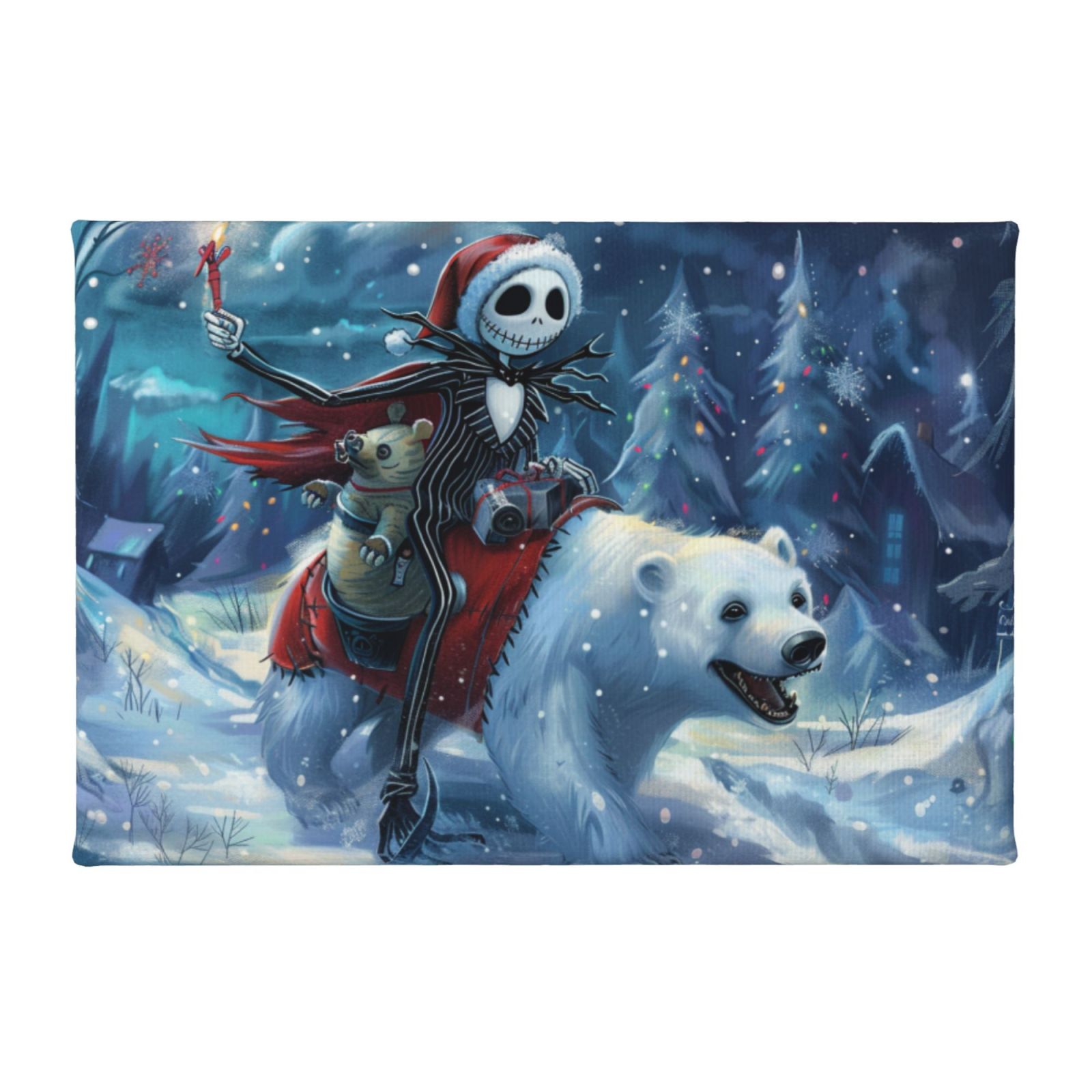 8x12 inch Painting Wall Art Muppet Man & White Bear,Home Bedroom,Study ...