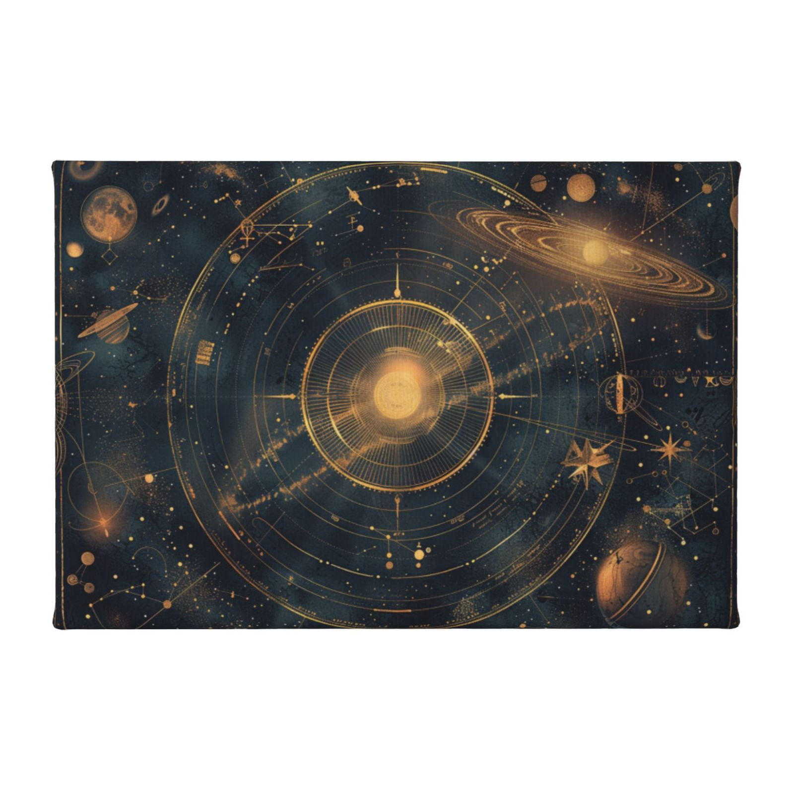 8x12 inch Retro Universe Star Map Oil Paintings On Canvas,Indoor ...