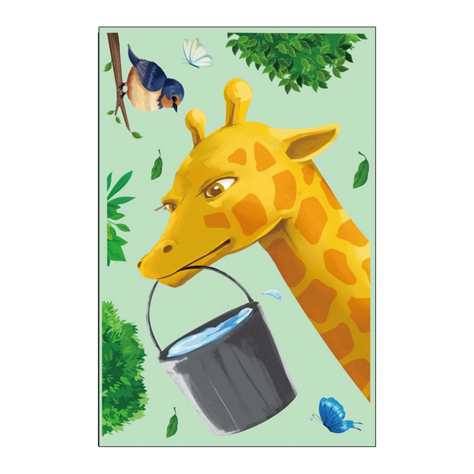 8x12 inch Spring Thick Gel Stick Butterfly Window Gel Sticker DIY ...