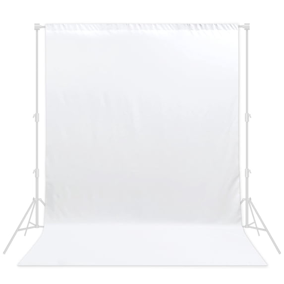 8x12ft White Backdrop for Photoshoot - Photography Muslin Curtain for ...