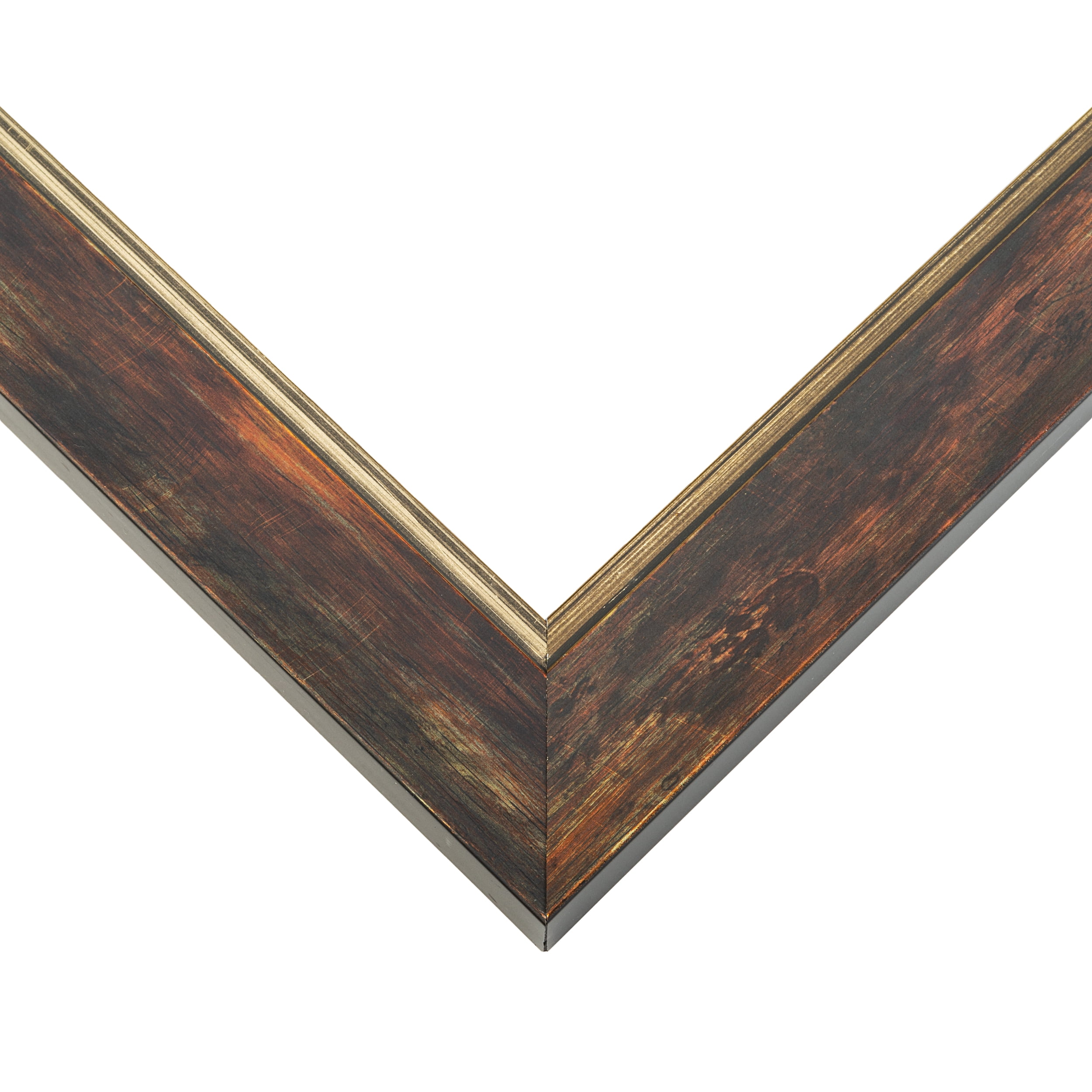 8x16 Frame Gold Real Wood Picture Frame Width 1.5 inches | Interior ...