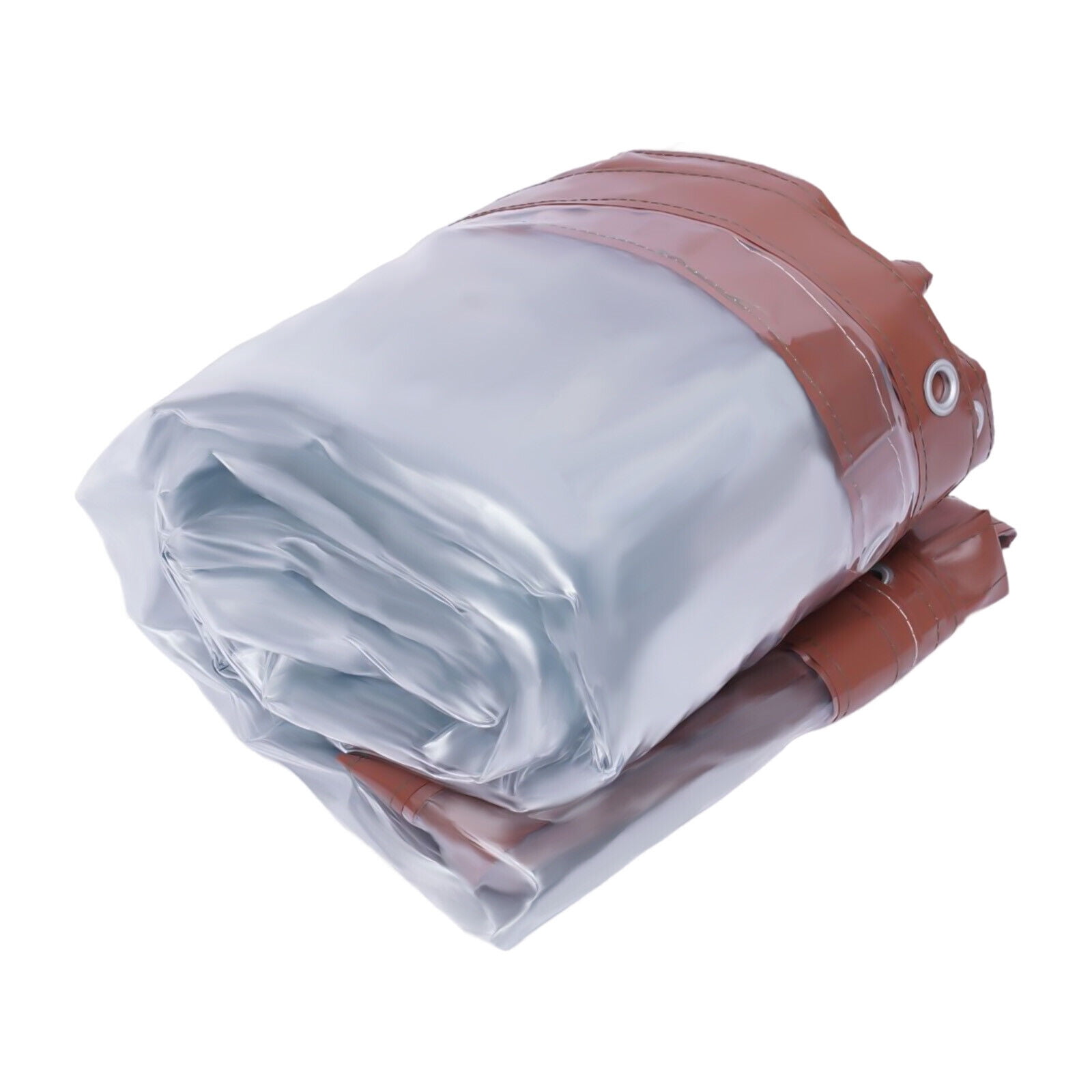 8x16ft Rainproof PVC Clear Curtain Awning Canopy Patio Thermal ...