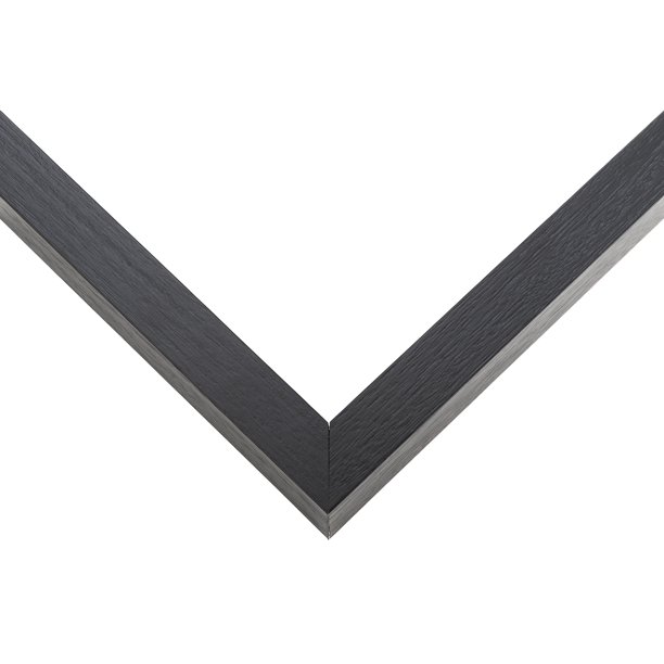 8x32 Shadow Box Frame Black | 1 inches Deep Real Wood Farmhouse ...