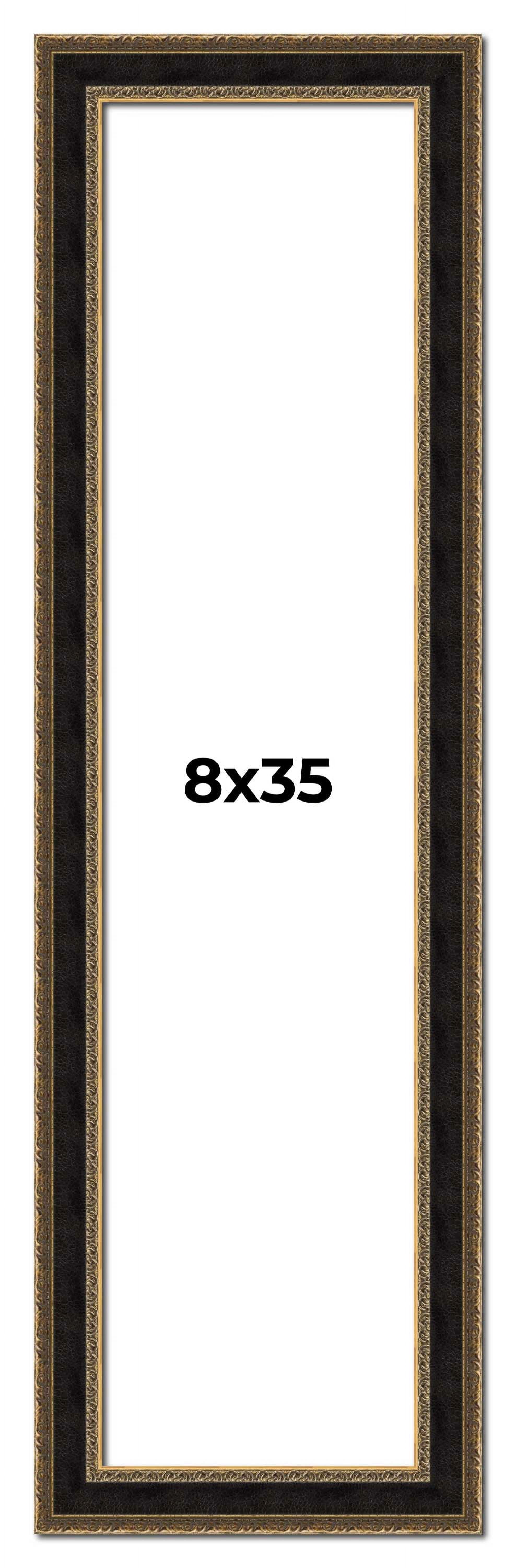 8x35 Frame Gold Antique Vintage Sold Wood Picture Frame | 1.75 Inch ...