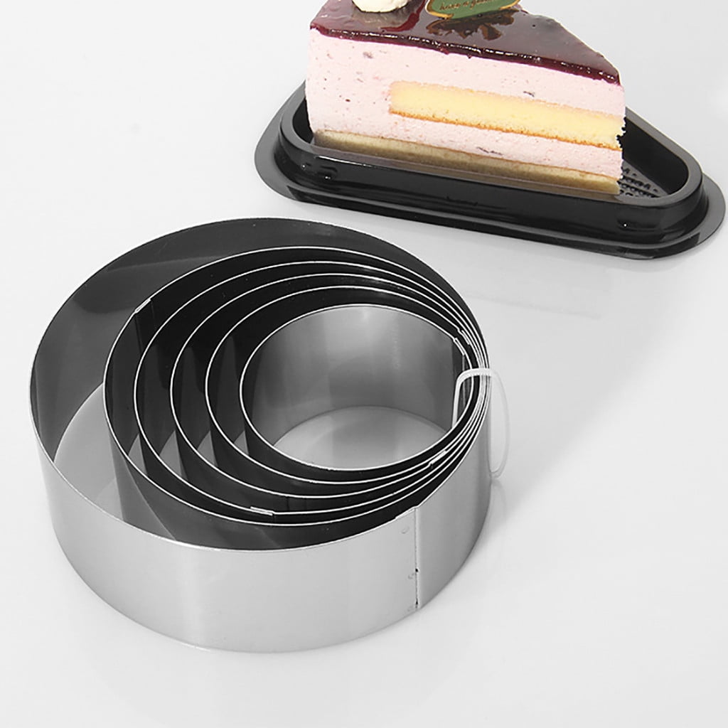 8x4 Cake Pan round Removable Bottom Molder Glass Meatloaf Pan That ...