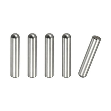 Uxcell 5Pack M5 x 14mm Slotted Cylindrical Pin 304 Stainless Steel ...
