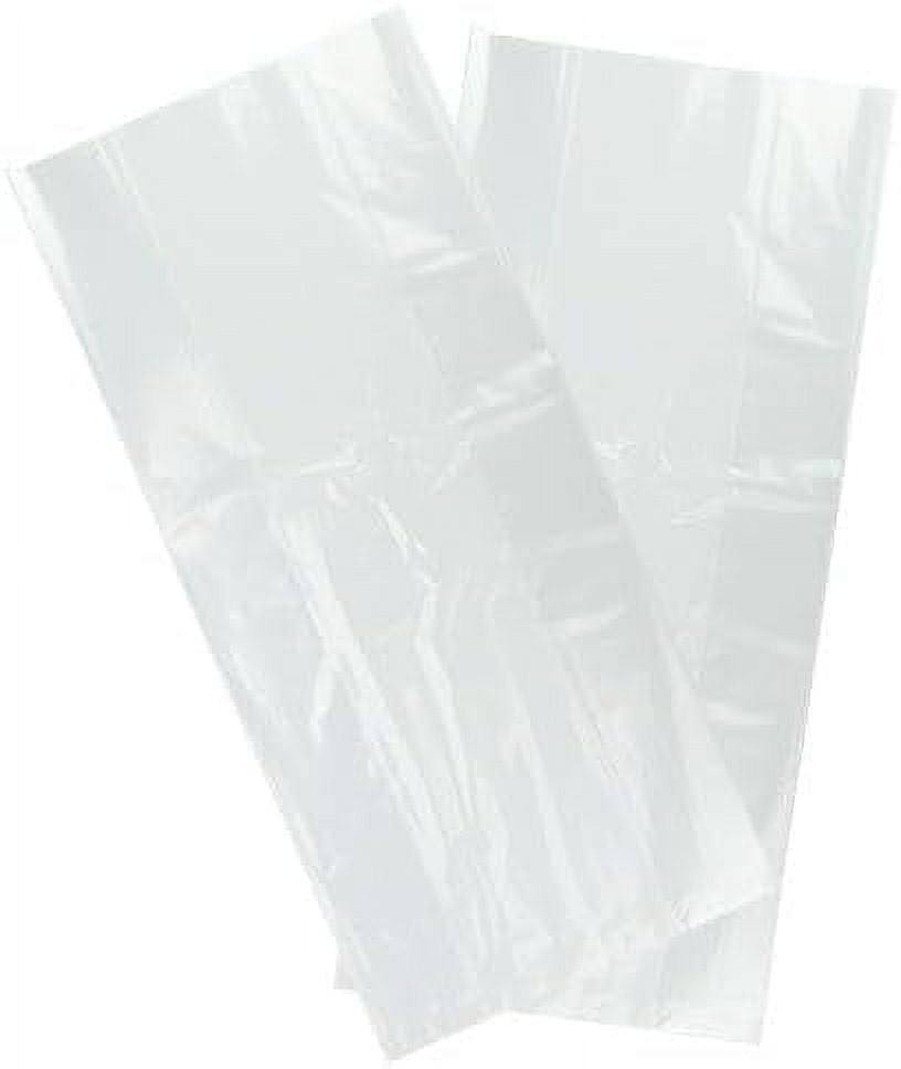 8x4x18 Clear Food Grade Durable Transparent Poly Bags - Clear Storage ...