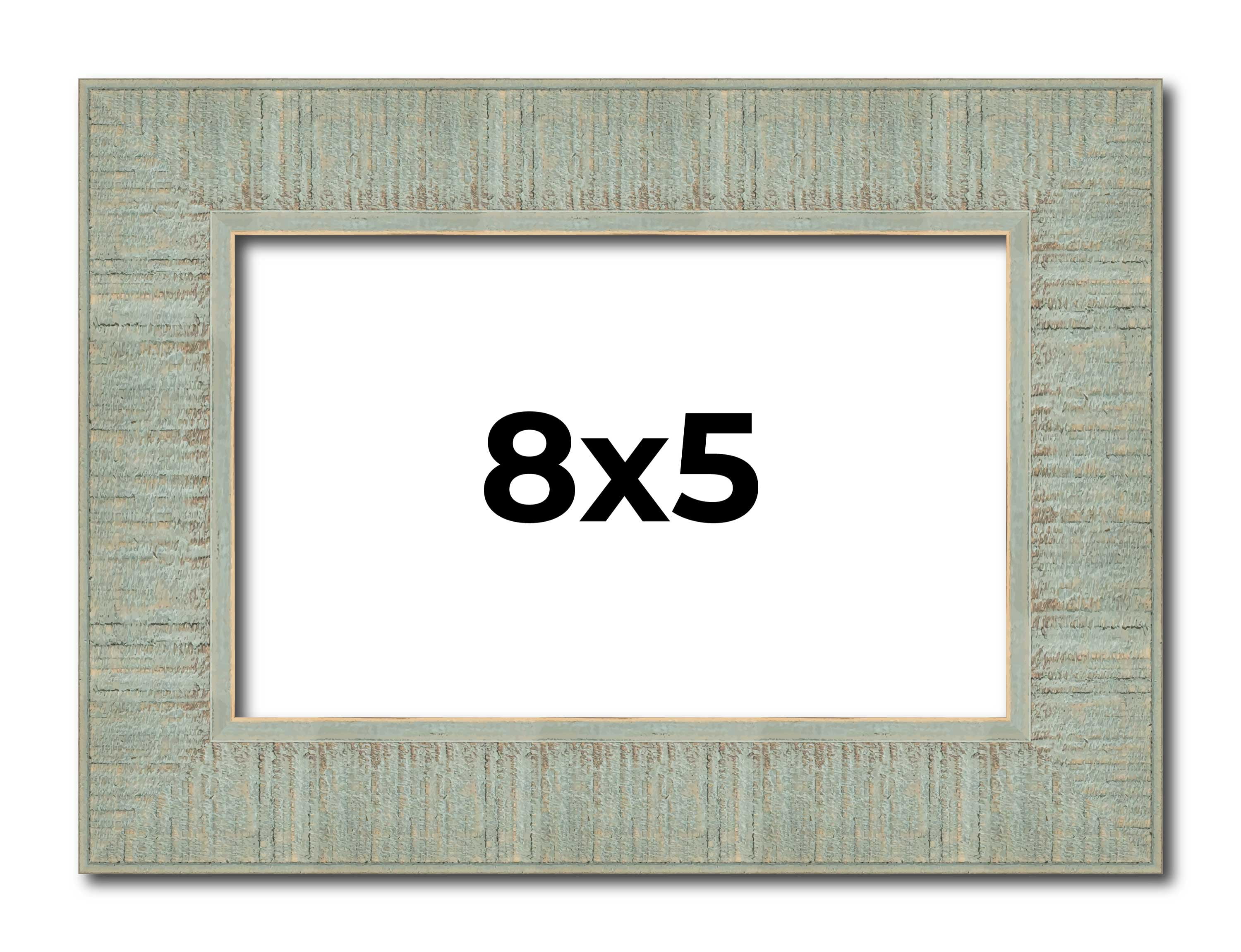8x5 Frame Green Desert Pear Solid Wood Picture Frame | 1.625 Inch ...